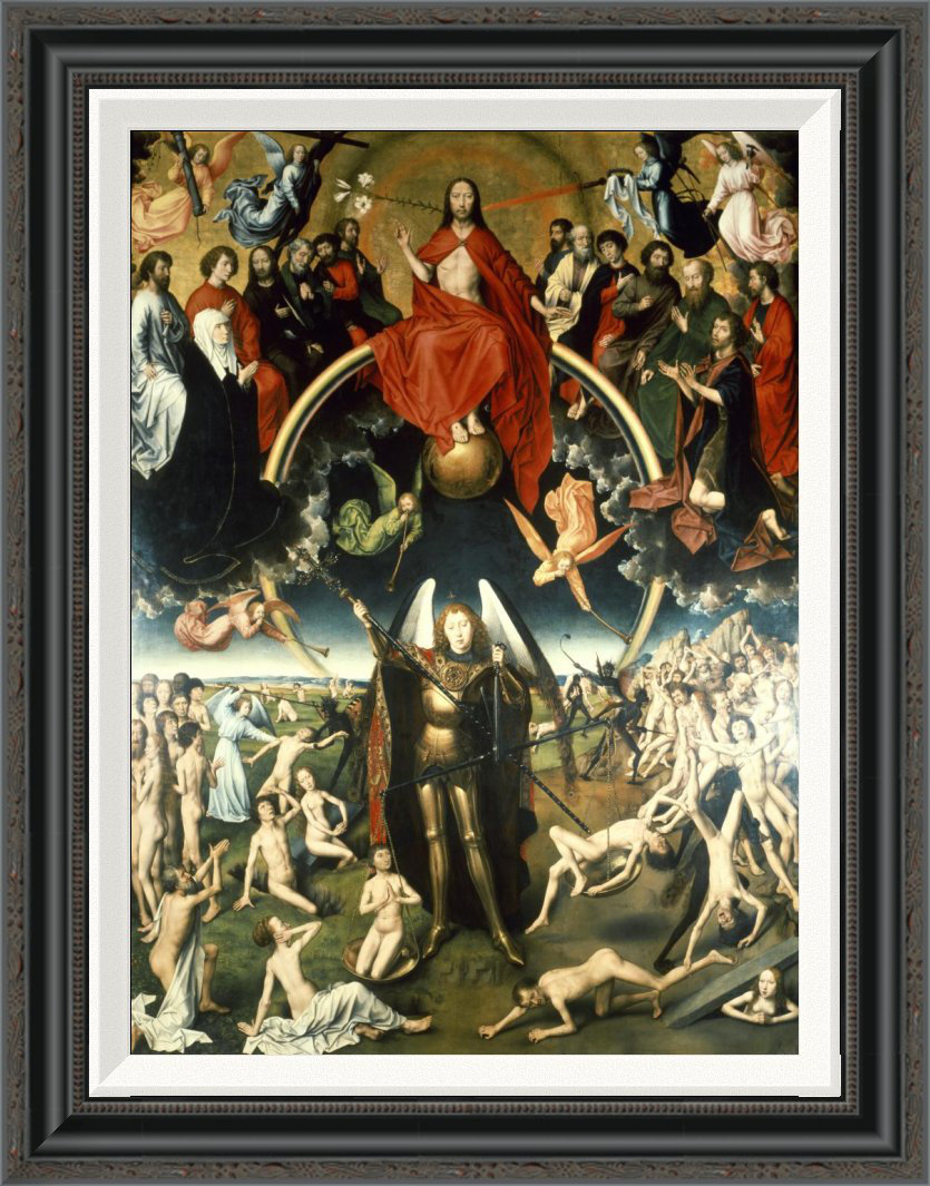 Global Gallery The Last Judgement by Hans Memling - Picture Frame Print on Canvas | Wayfair